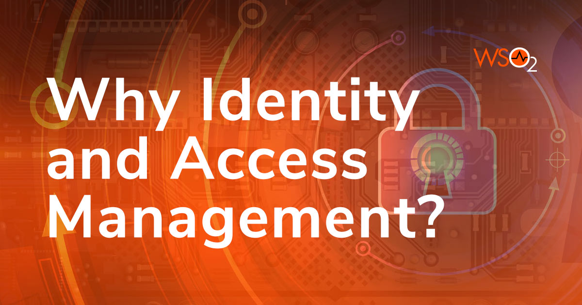 Why Identity and Access Management?